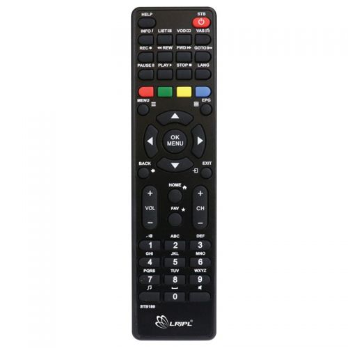 Buy NXT Digital Set Top Box Remote Control Online in India - by LRIPL (Black)
