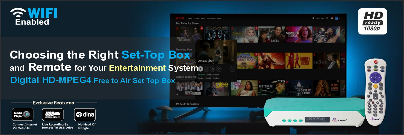 Smart Functions and Voice Control in Set-Top Box Remotes | Lripl – LRIPL