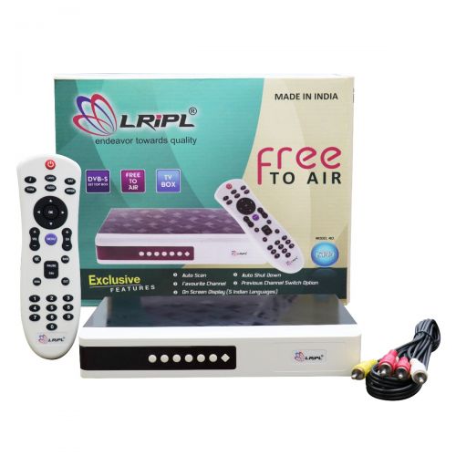 LRIPL LR33 Set Top Box for Free to Air Channels