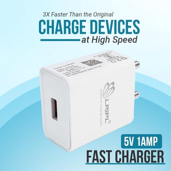 Buy 5V 1A Dc Wall Power Adapter Online | LRIPL